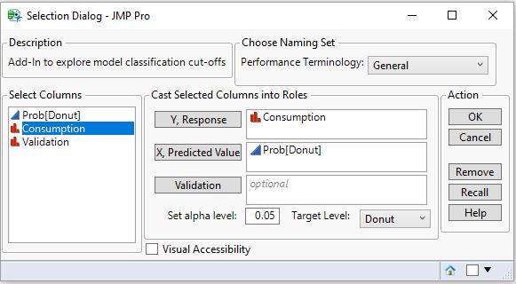 Exploring Model Classification Thresholds Jmp User Community