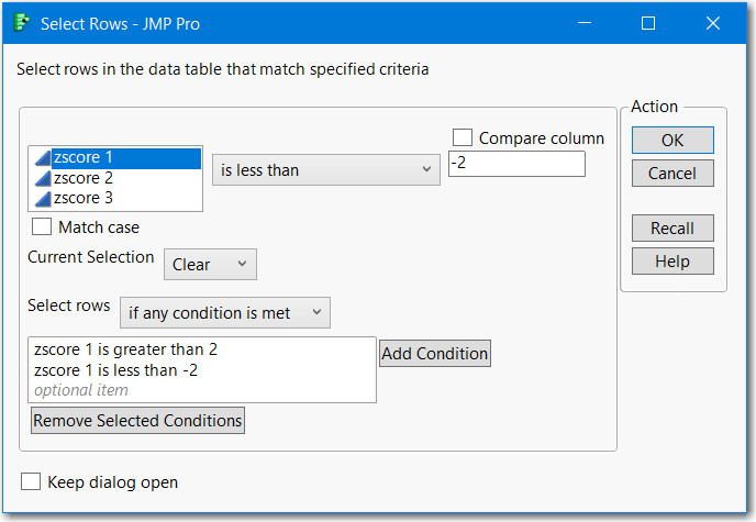 Solved Conditional Formatting Columns In A Table Box Jmp User Community 6560
