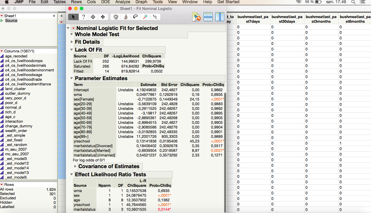 Analysis by specific rows - JMP User Community