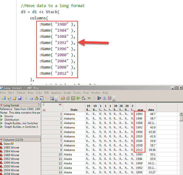 Solved: How to compute a match with JSL? - JMP User Community