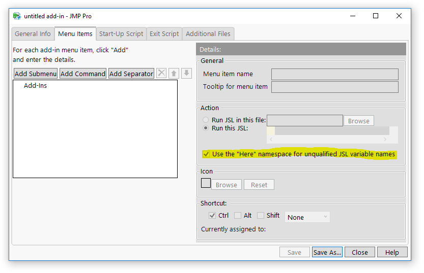 Solved: How can you use Global Variables with Encrypted Scripts - JMP User Community