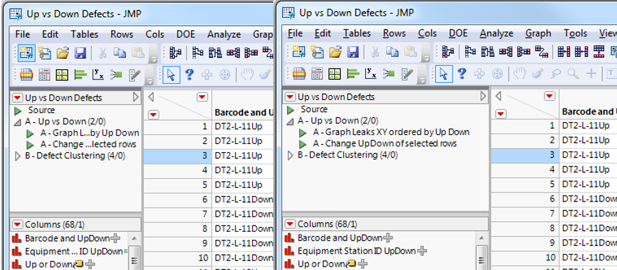 Solved: Setting data table left panel size in JSL? - JMP User Community