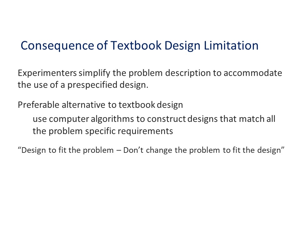 Modern Design of Experiments for Rapid and Active Learning - JMP User ...