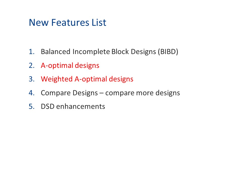New DOE Features in JMP® 14 ( US 2018 211 ) - JMP User Community