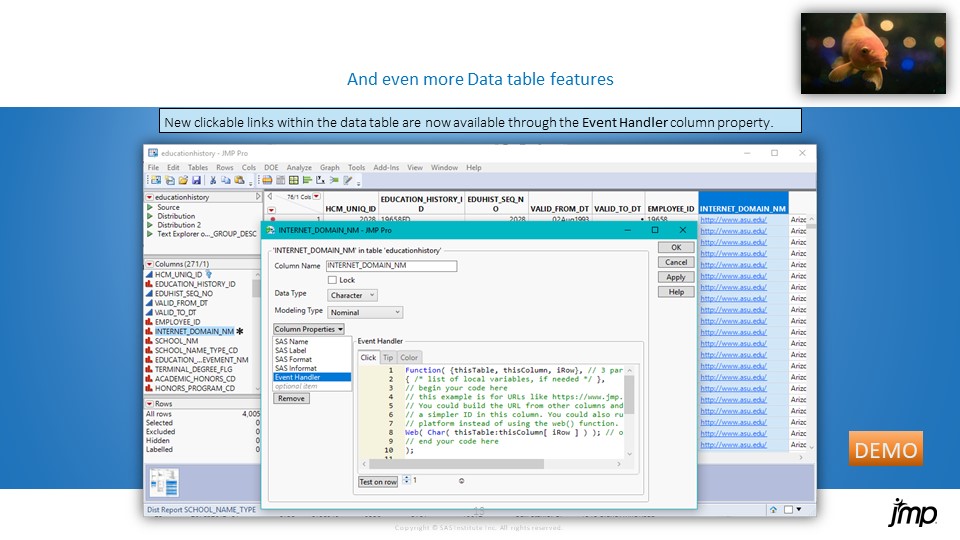 The Fun Part: My Favorite Things About JMP® 14 ( US 2018 214 ) - JMP ...