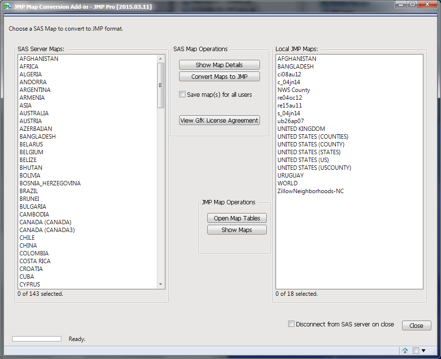 SAS Map Importer - JMP User Community