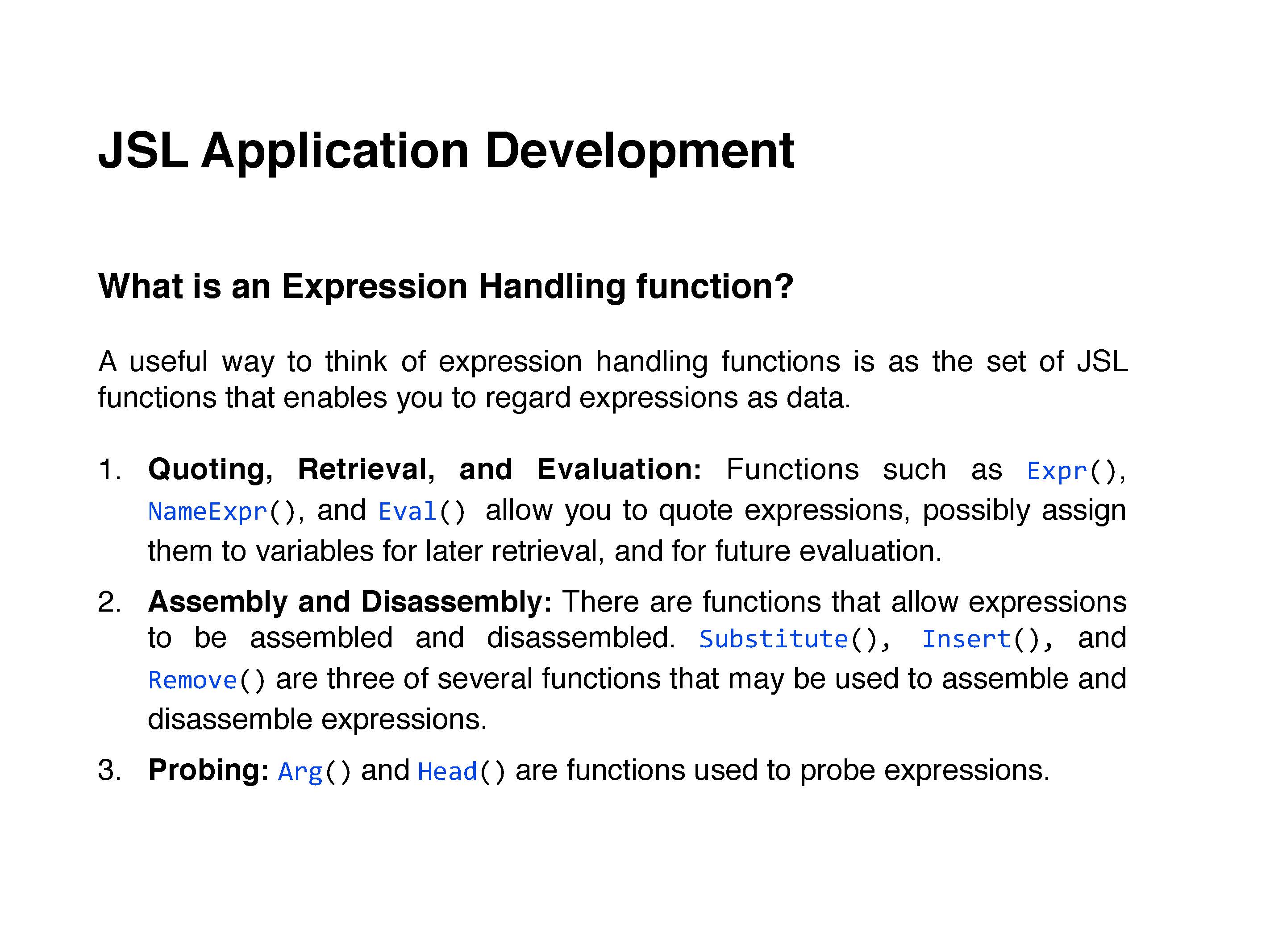 Tutorial - Using JSL to Develop Efficient, Robust, Non-Trivial ...