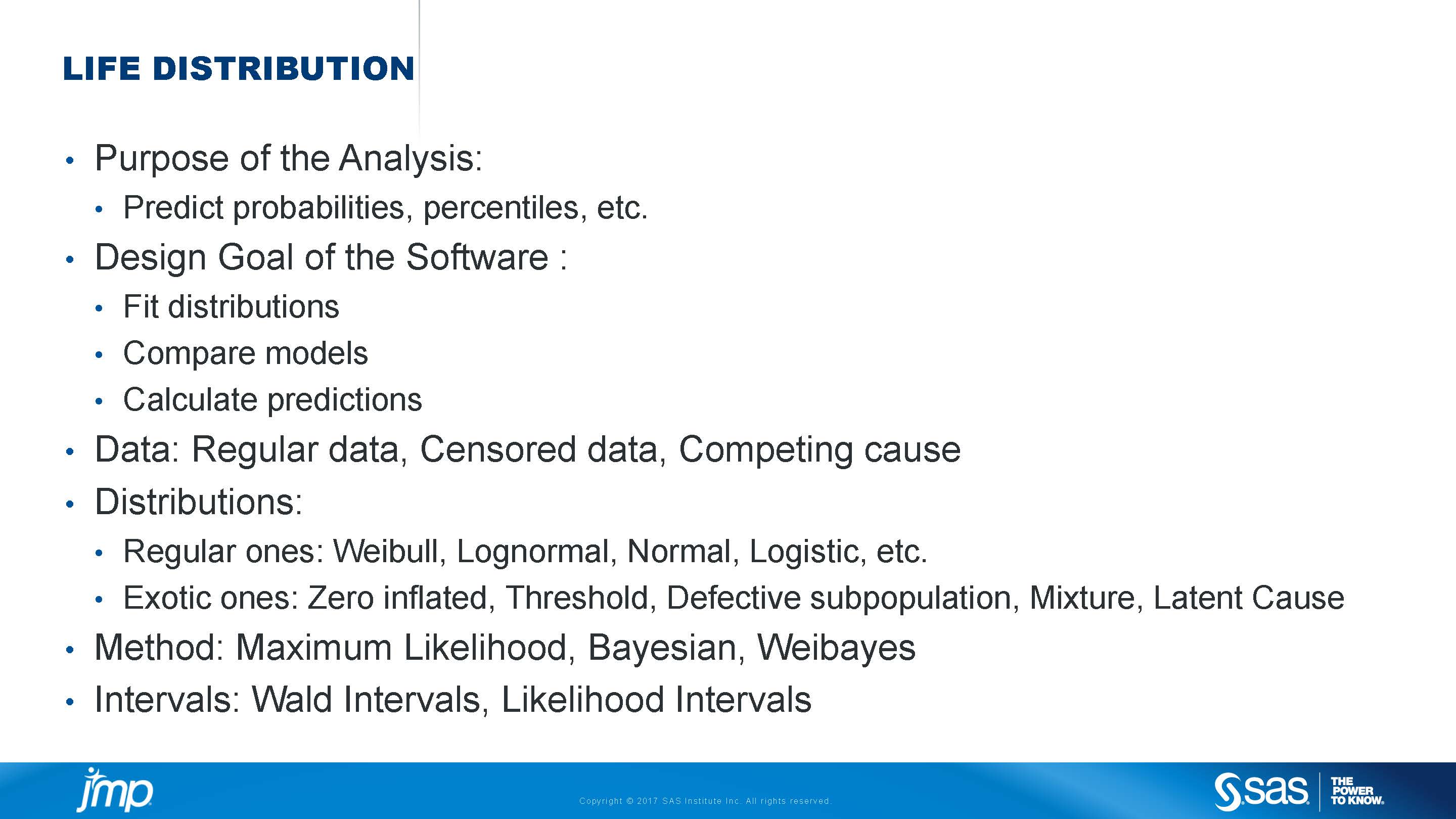 Tutorial - Reliability Analysis and Engineering Using JMP® (US 2018 406) - JMP User Community