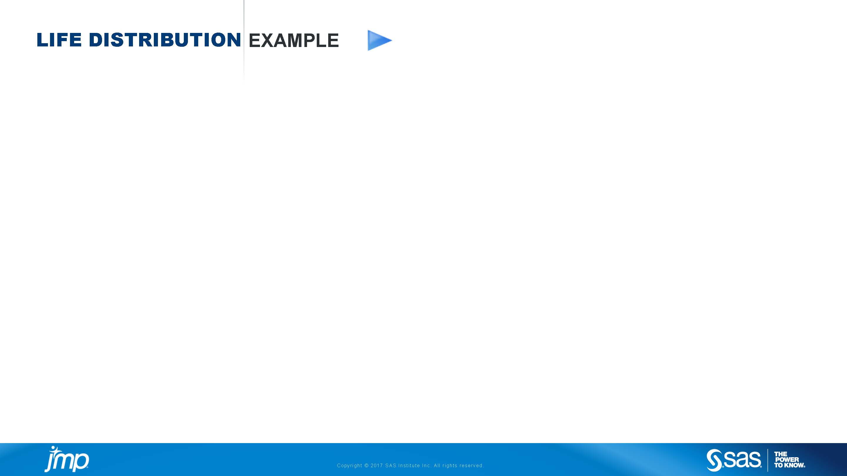 Tutorial - Reliability Analysis and Engineering Using JMP® (US 2018 406 ...