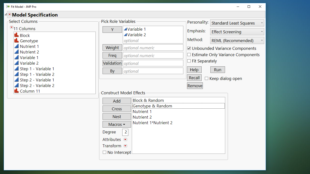 Solved How Can To Remove The Variation Of A Factor From Data Responses In A Factorial D