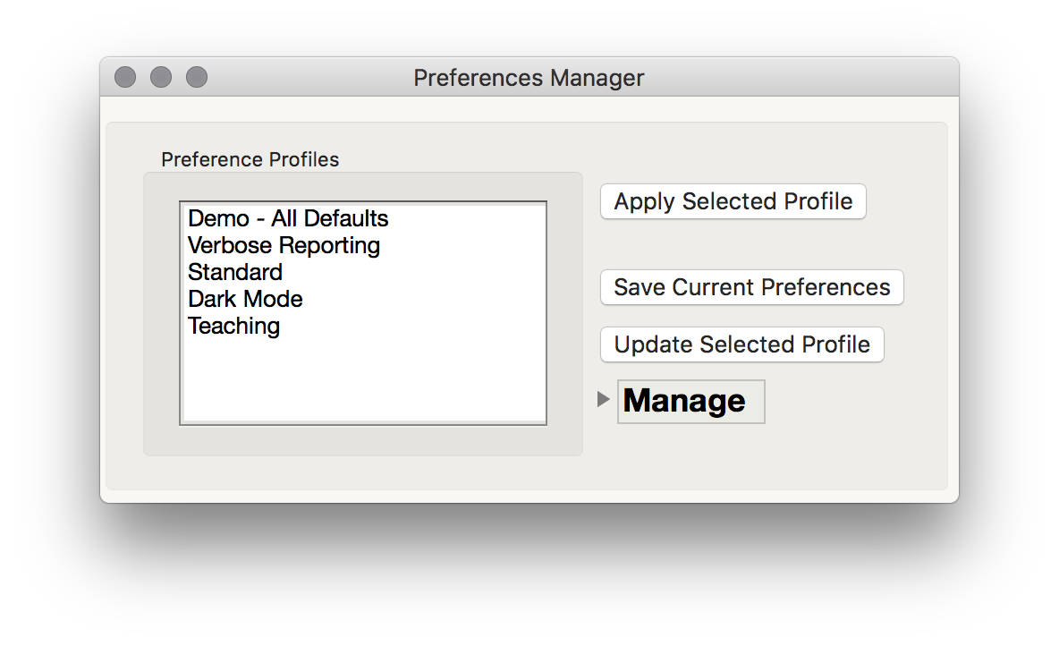 Preferences Manager With Importexport Jmp User Community 