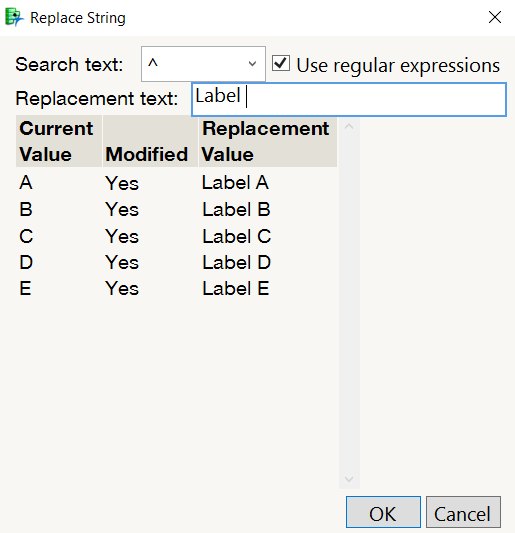 Solved How Can I Use Recode To Prepend A Character String To Each Value Jmp User Community