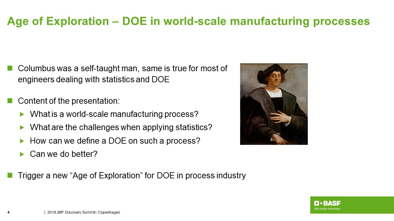 DOE for World-Scale Manufacturing Processes: Can We Do Better? ( 2019 ...