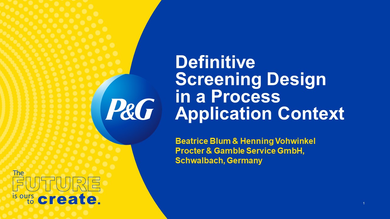 Definitive Screening Design (DSD) in a Hygiene Business Process ...