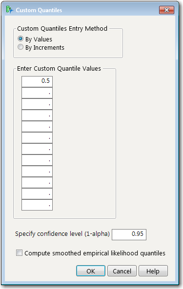Confidence Interval for a Quantile (Percentile) - JMP User Community