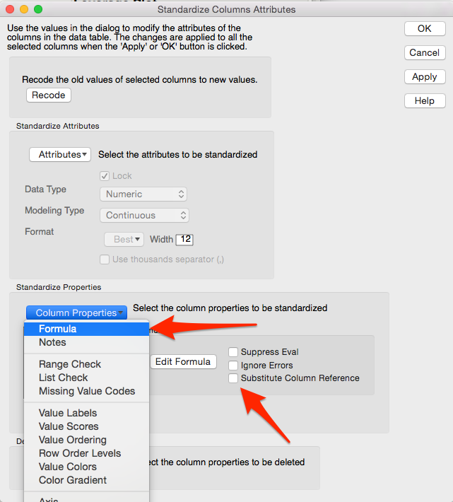 Solved: How to scale each column? - JMP User Community