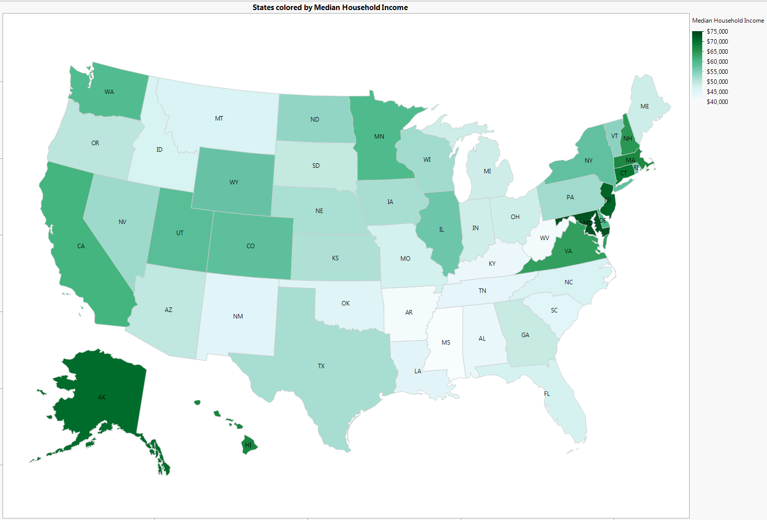 Hexagonal and Square United States Maps for Graph Builder - JMP User ...