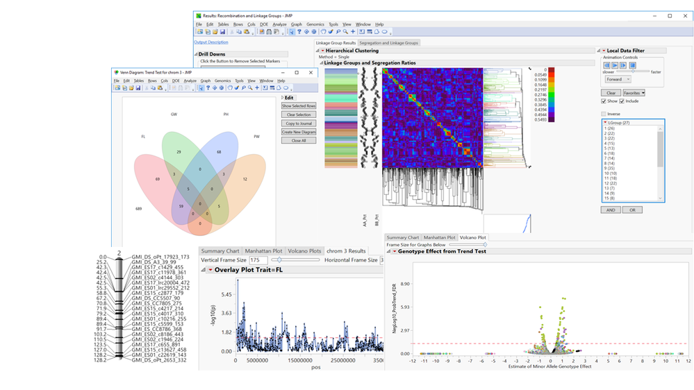 Genetic Association with JMP Genomics