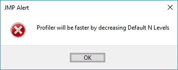 Solved: Ignore or disable modal JMP alerts - JMP User Community