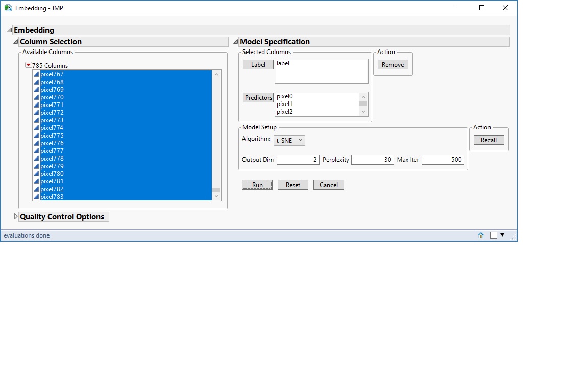 Data visualization with t-SNE and UMAP - JMP User Community