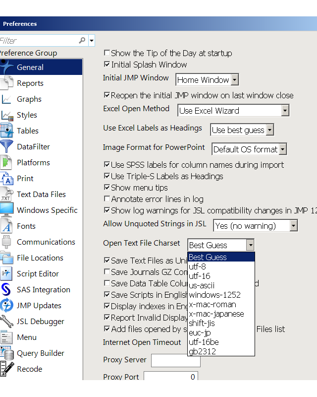 Solved: best practices around special characters in JSL? - JMP User Community