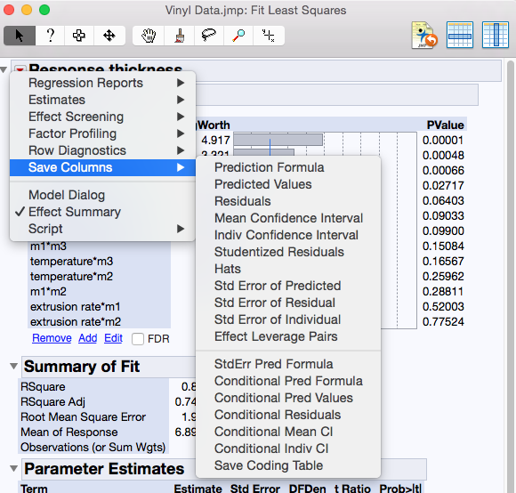 Solved: Prediction Formula - JMP User Community