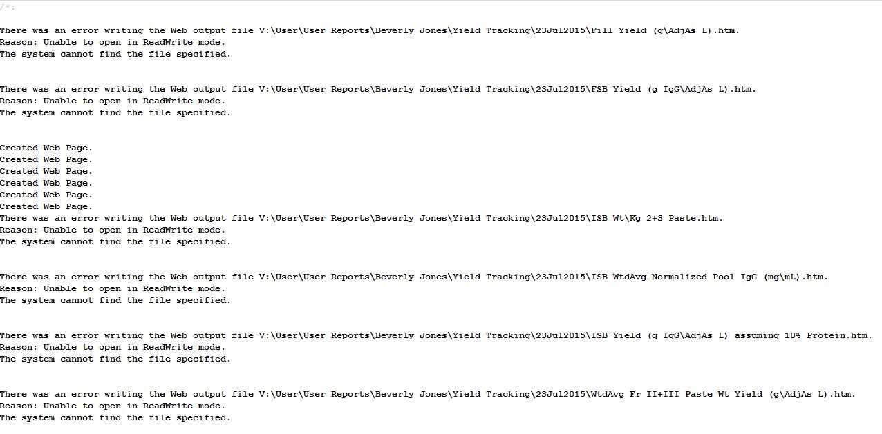 Solved Reason Unable To Open In Readwrite Mode Jmp User Community