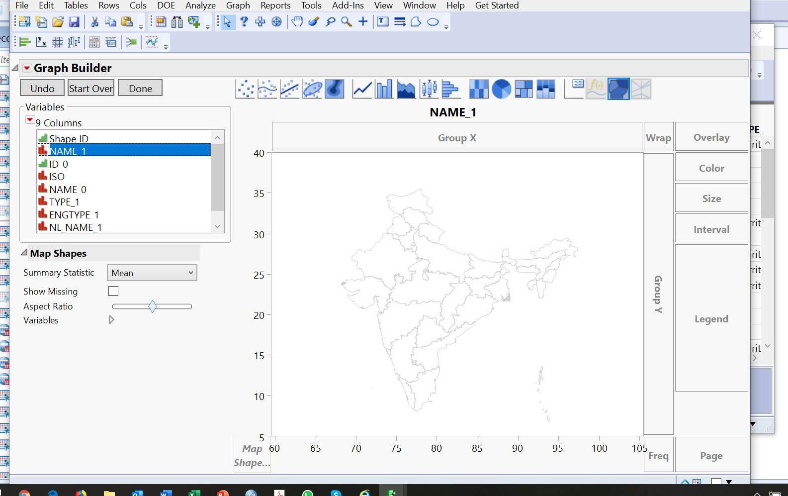 Solved: Is there a Name and shape file for country INDIA (including its ...
