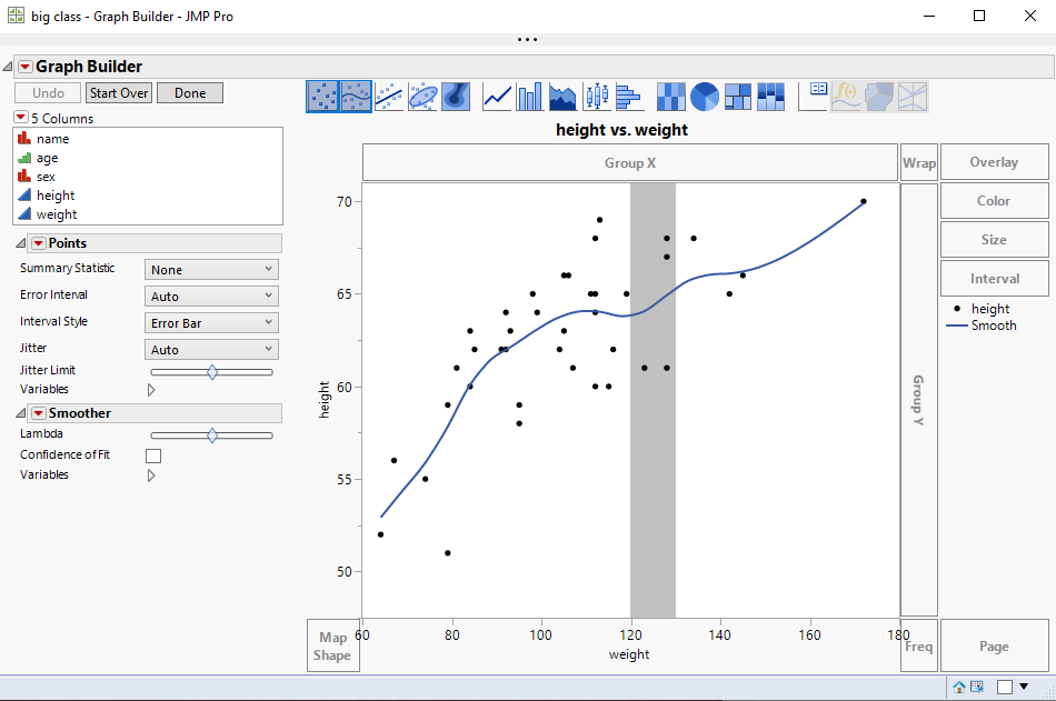 Allow ranges in graph builder - JMP User Community