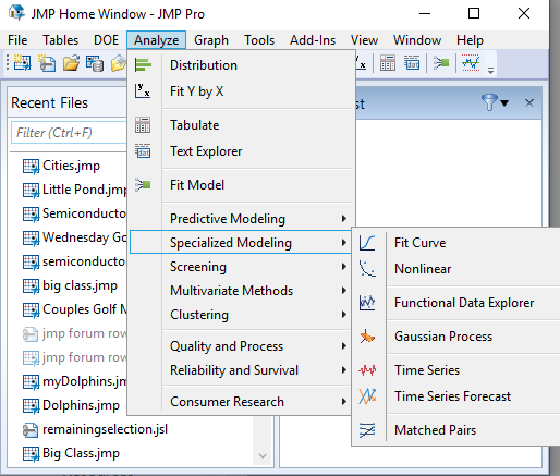 Solved: Functional Data Explorer- JMP Pro 15 - JMP User Community