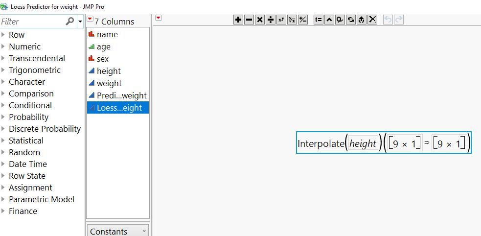 Get local fits after Kernel Smoothing - JMP User Community