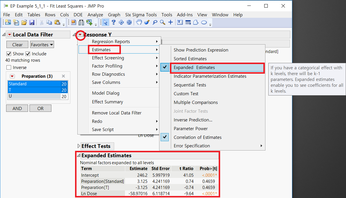 JMP를 활용한 Biological Assays - 개념 및 PLA(Parallel Line Assay) 분석방법 - JMP ...