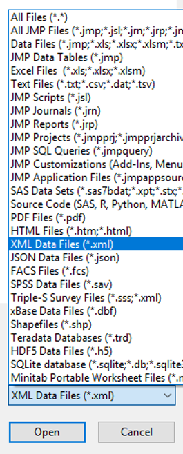 Importing and merging multiple XML files