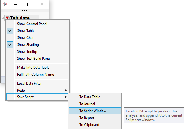 Solved: Tabulate to word's table - JMP User Community
