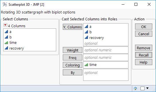Solved: scatterplot 3D settings - JMP User Community