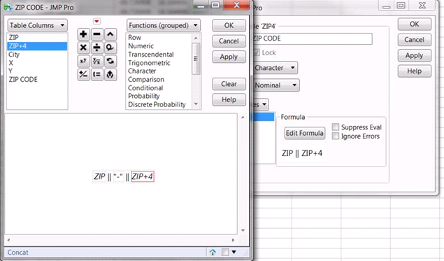 Importing 9 digit zip code files into JMP - JMP User Community