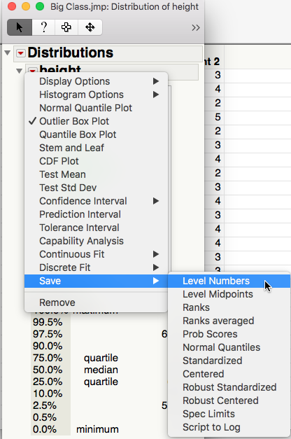 Solved: Ways to rank continous variable and save the quantile rank to a ...