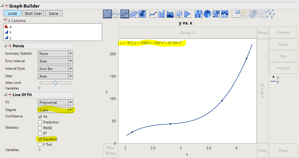 Bezier interpolation - JMP User Community