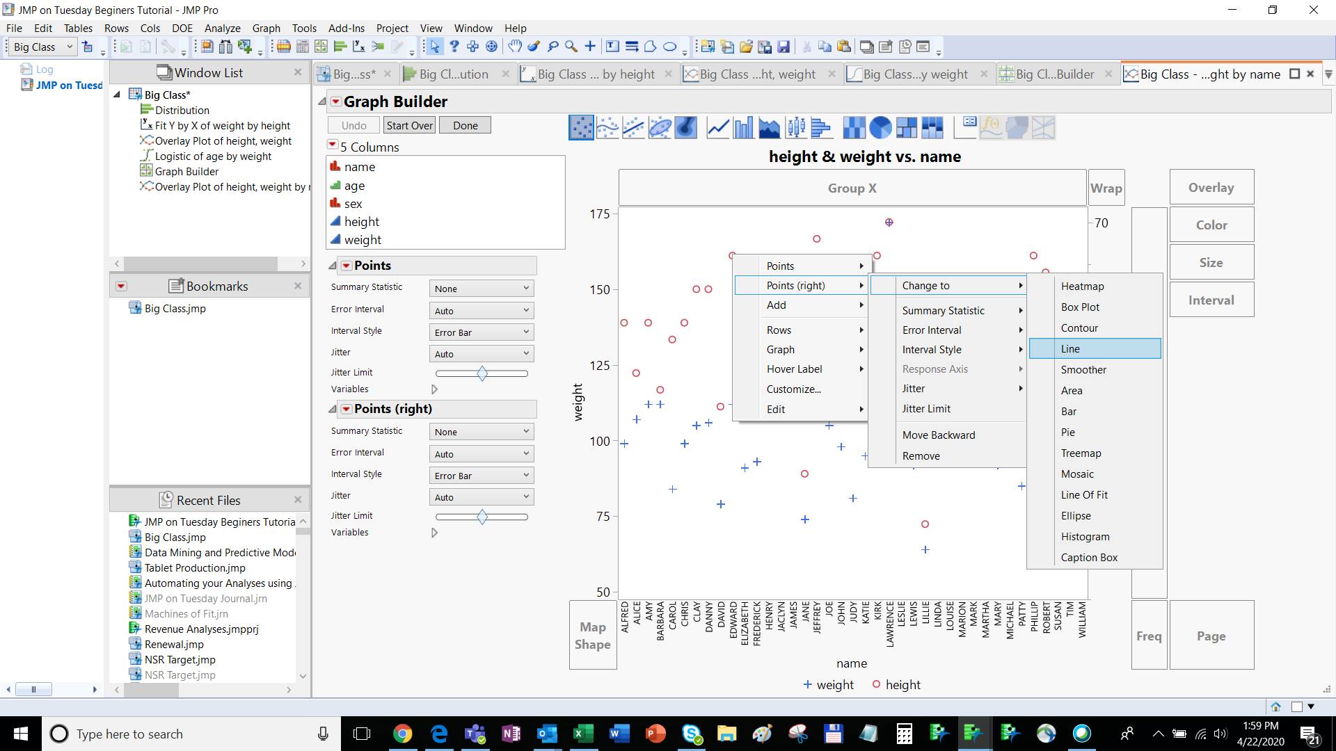 How Do I Have Two Different Chart Types In A Single Graph Using Two