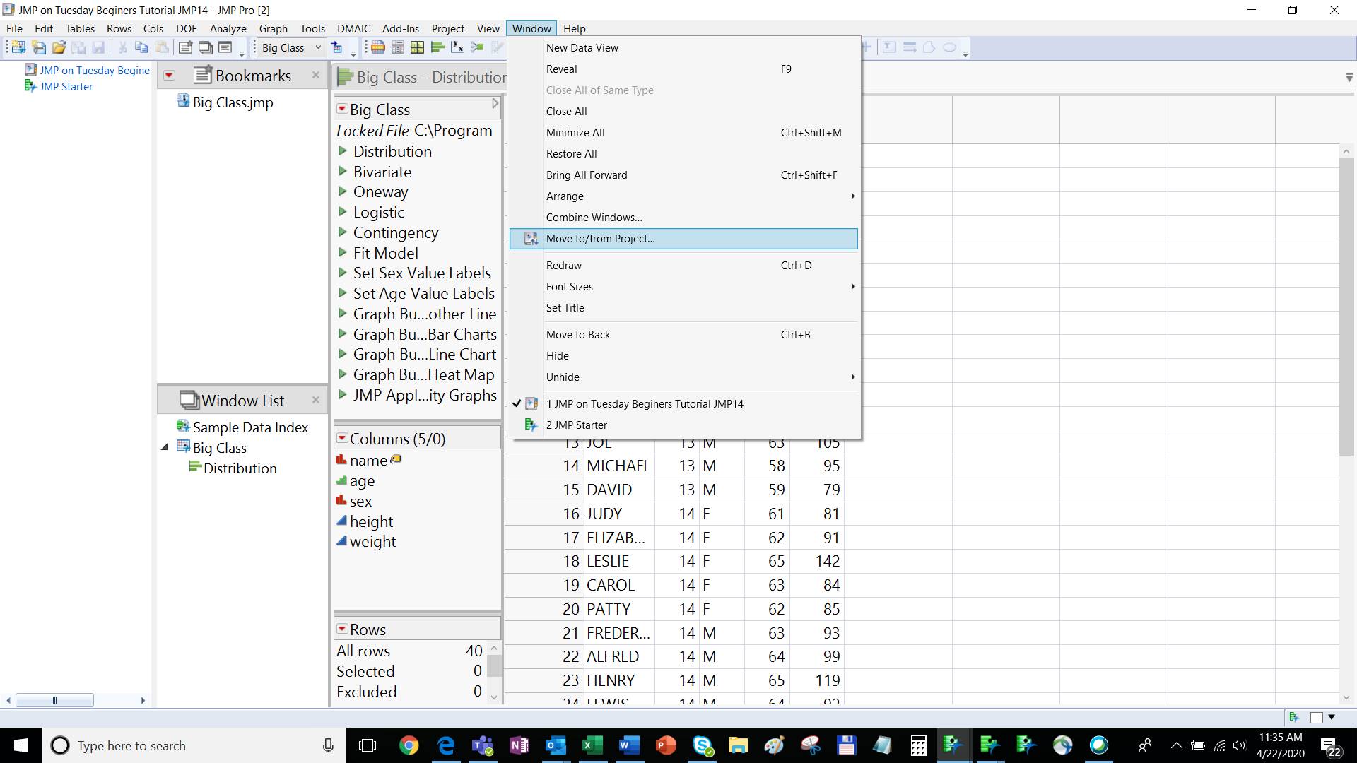 [JMP SEA] JMP on Tuesday Session #1 : Beginner's Tutorial - JMP User Community