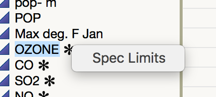 Solved: Column Properties for spec limits - import? - JMP User Community
