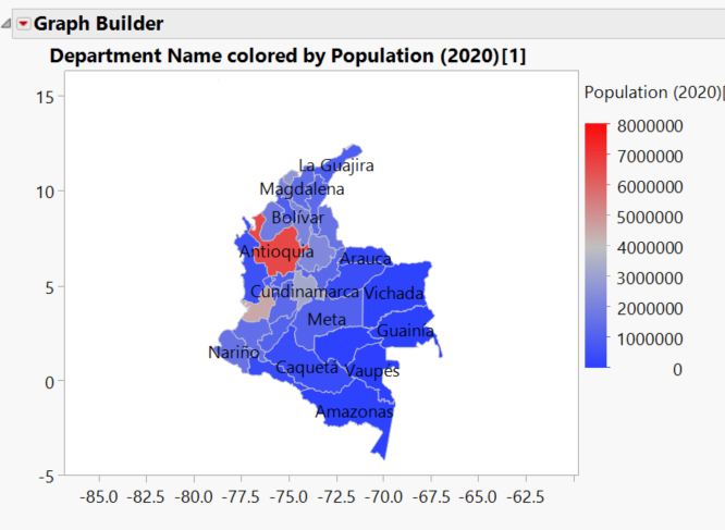 Custom Map Shape Files for the Departments and Cities of Colombia - JMP ...