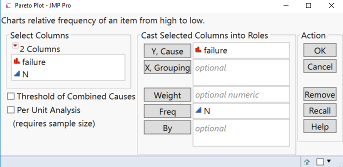 Solved: Pareto Graph - changing cumulative percent formatting label ...