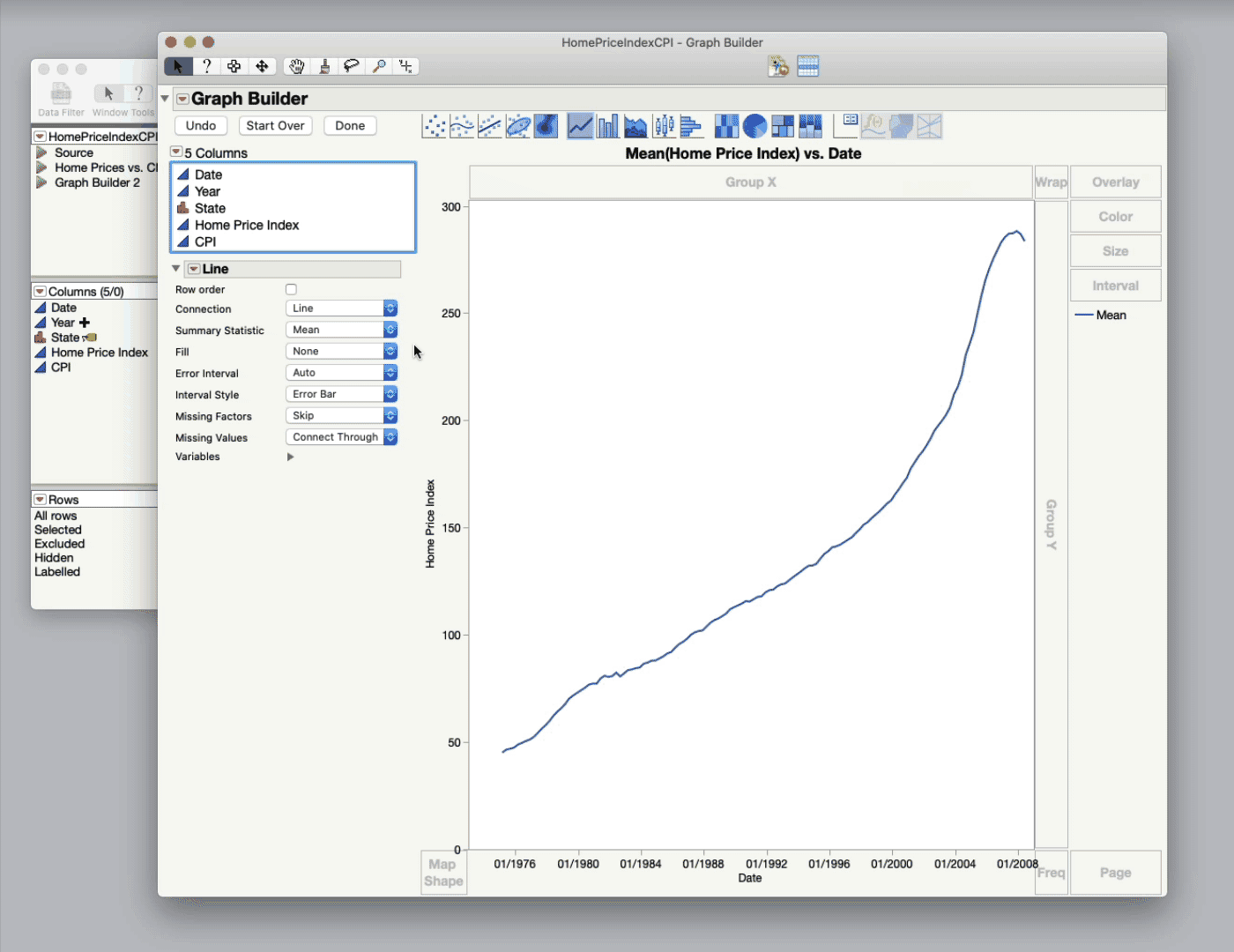 Solved: Change layout in Graph Builder using Page - JMP User Community