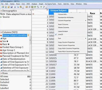 How do you join and virtually join tables in JMP? - JMP User Community