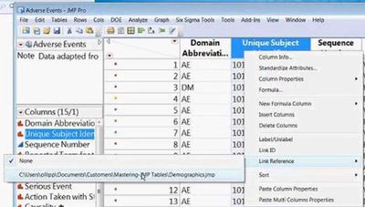 How do you join and virtually join tables in JMP? - JMP User Community