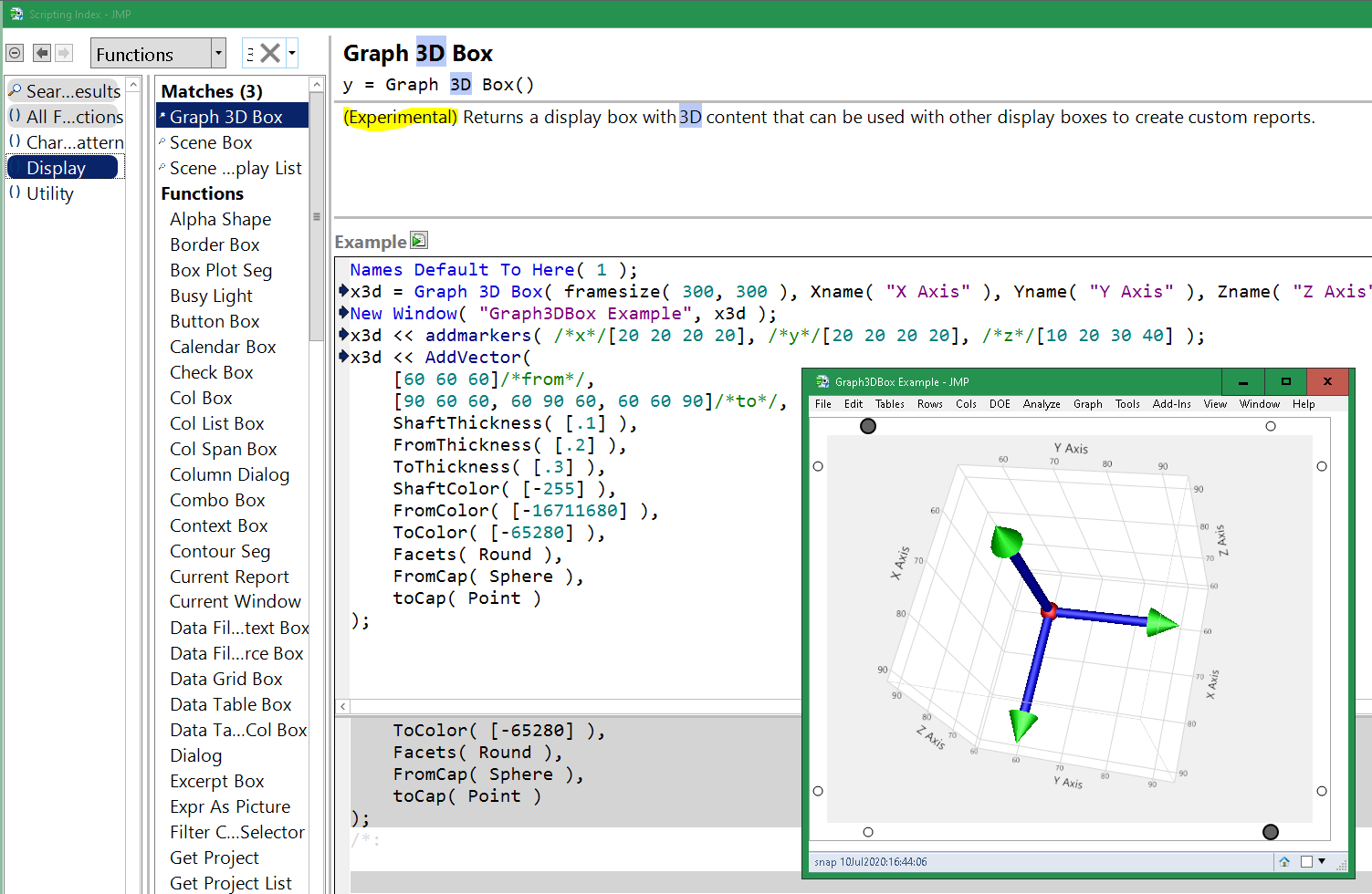 Solved: 3D plot of crystal structure - JMP User Community