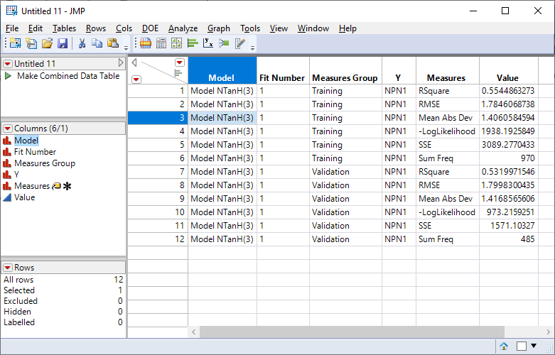 Newbie Question extracting values from a report - JMP User Community