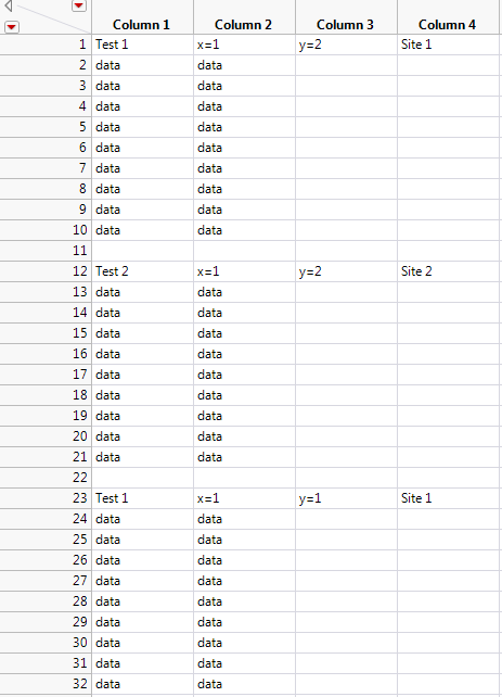 Solved: Copying and Pasting Cells - JMP User Community