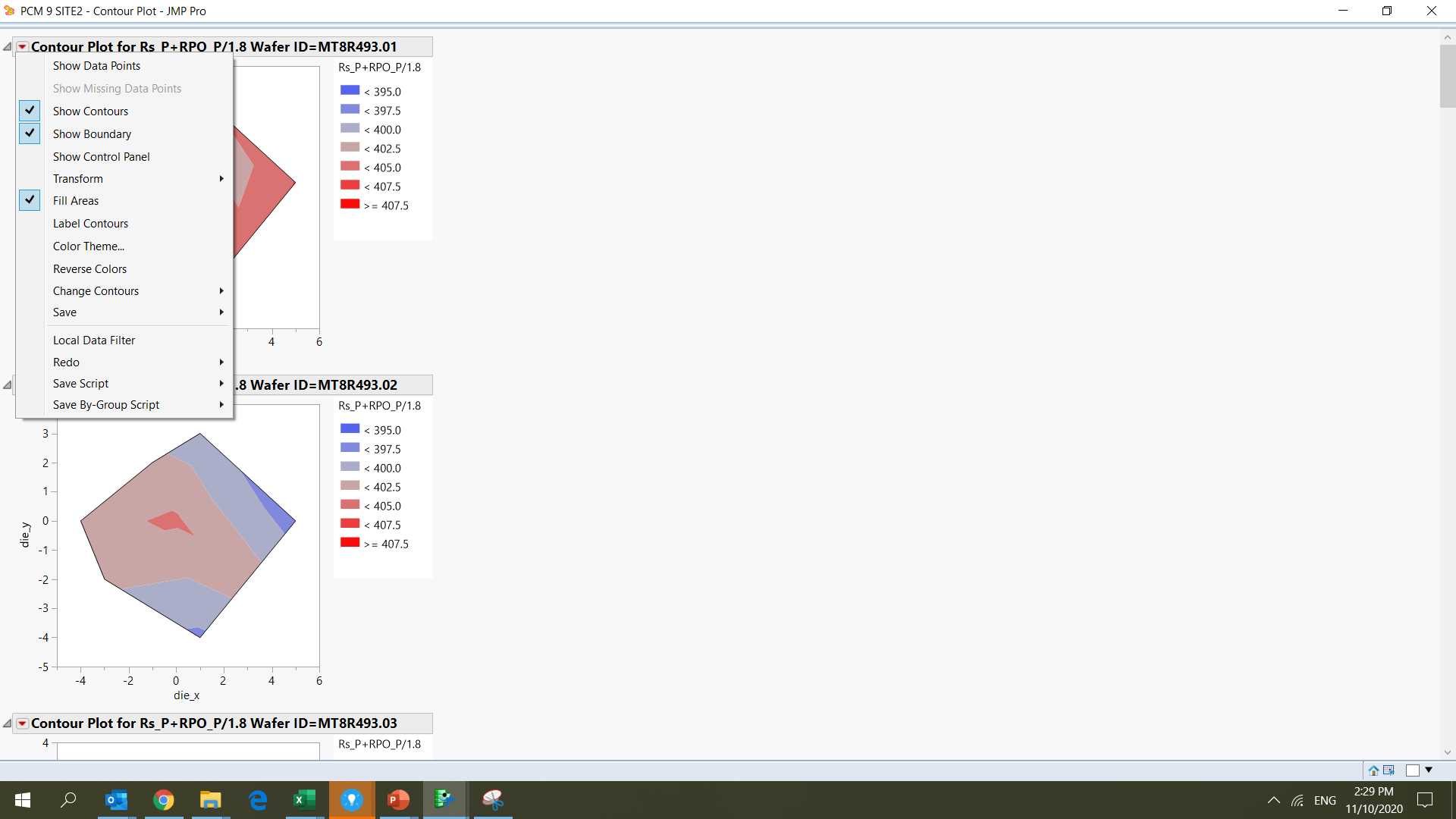 Solved: Contour Plot arrange by Row - JMP User Community